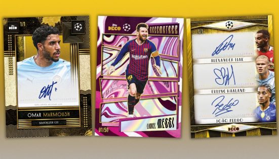 2025-26 Topps Deco UEFA Club Competitions Checklist, Box Info