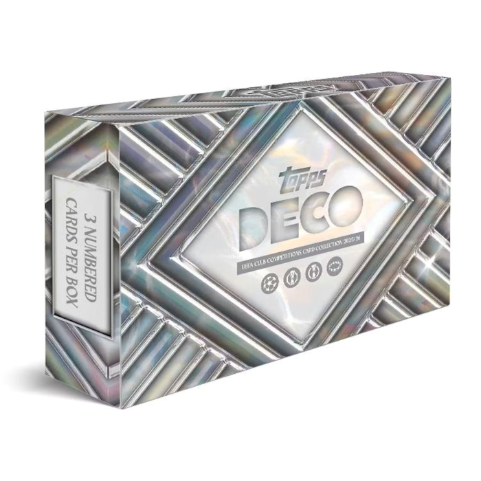 2025-26 Topps Deco UEFA Club Competitions Checklist, Box Info