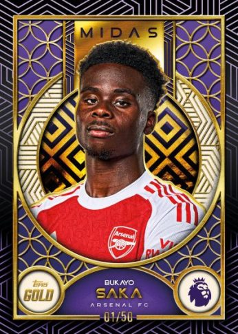 2025-26 Topps Gold Premier League Soccer Checklist, Team Set Lists