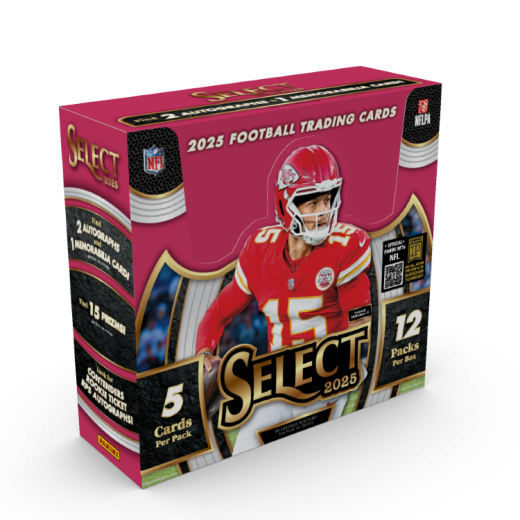 2025 Panini Select Football Checklist Details, Box Info