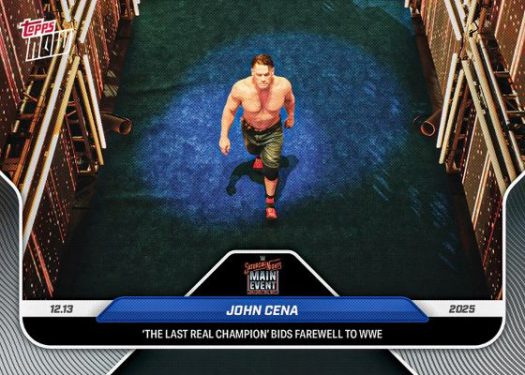 Topps Now Tribute to John Cena Includes Autographs, SSPs