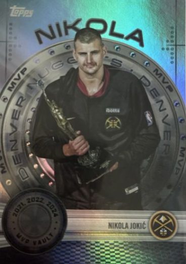 Non-Serial Numbered 2025-26 Topps Nikola Jokic Cards Top Early Market ...