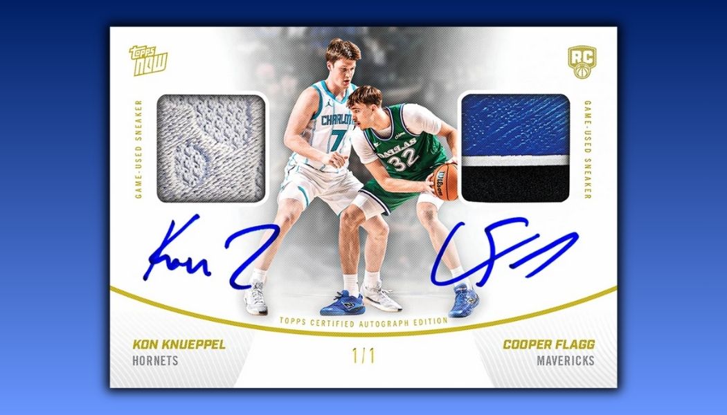 2025-26 Topps Now Basketball Checklist, Team Lists, Print Runs