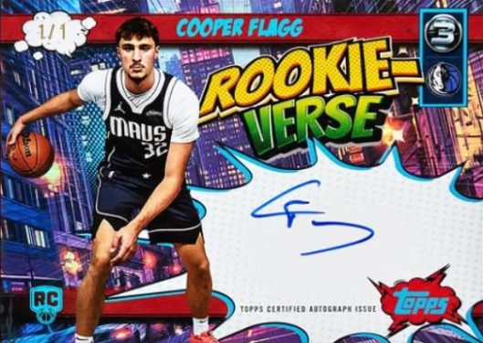 2025-26 Topps Three Basketball Checklist, Box Info, Release Date