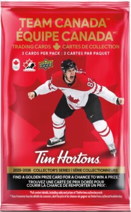 2025-26 Upper Deck Tim Hortons Team Canada Olympic Hockey Checklist