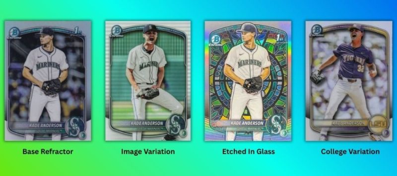 2025 Bowman Draft Baseball Variations Breakdown and Gallery