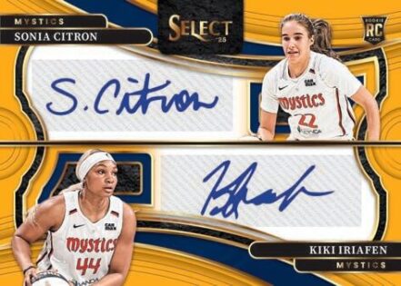 2025 Panini Select WNBA Checklist, Team Sets, Box Info