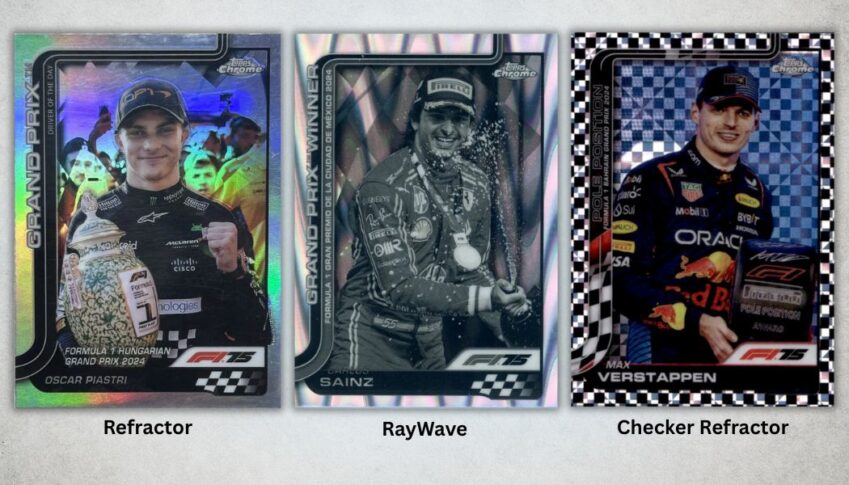 2025 Topps Chrome Formula 1 Parallel Guide and Image Gallery