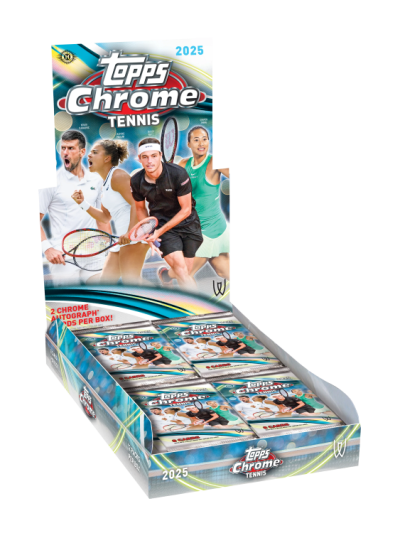 2025 Topps Chrome Tennis Checklist, Hobby Box Info, Release Date