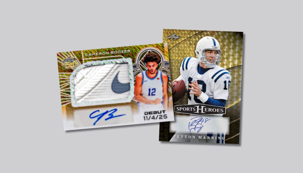 2026 Leaf Metal Sports Heroes Multi-Sport Checklist, Box Info