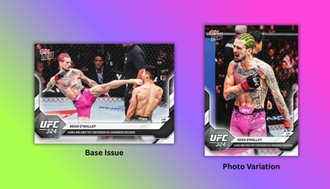 2026 Topps Now UFC Checklist, Print Runs, SPs, Autographs