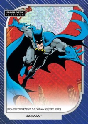 2026 Upper Deck DC Platinum Checklist Details, Box Info