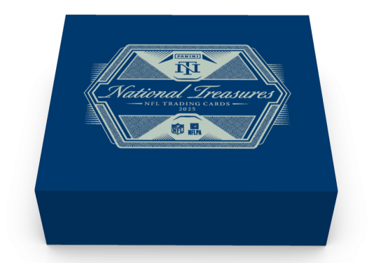 2025 Panini National Treasures Football Checklist, Box Info