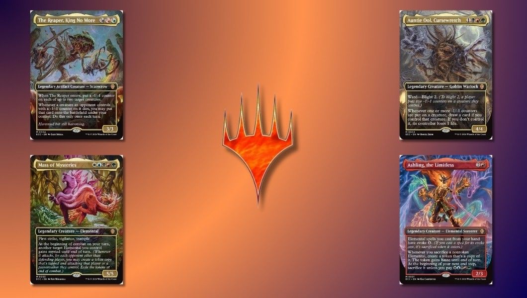 Game Changing Magic: The Gathering Lorwyn Eclipsed Commander Precons ...