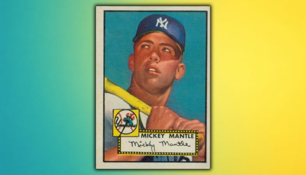 Topps to Insert 1952 Topps Mickey Mantle Buyback Card in 2026 Topps ...