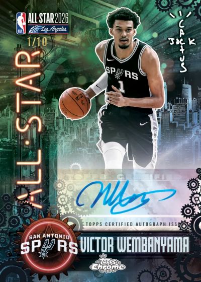 2025-26 Topps Chrome Cactus Jack Basketball x NBA All-Star Game ...