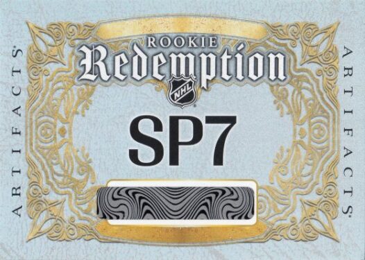 2025-26 Upper Deck Artifacts Hockey Rookie Redemptions List