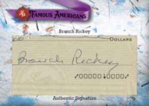 2025 Historic Autographs Famous Americans Series 2 Checklist, Box Info
