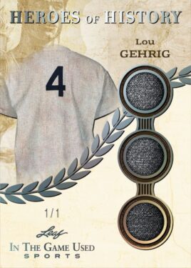 2025 Leaf In The Game Used Multi-Sport Checklist, Box Info