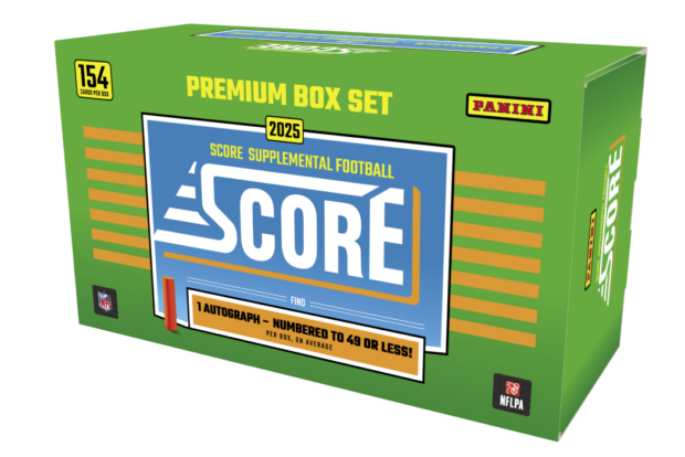 2025 Score Supplemental Football Box Set Info, Release Date