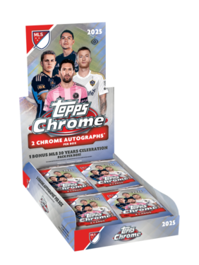 2025 Topps Chrome MLS Checklist, Team Sets, Box Info, Release Date