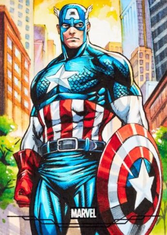 2026 Topps Brooklyn Collection Captain America Checklist, Box Info