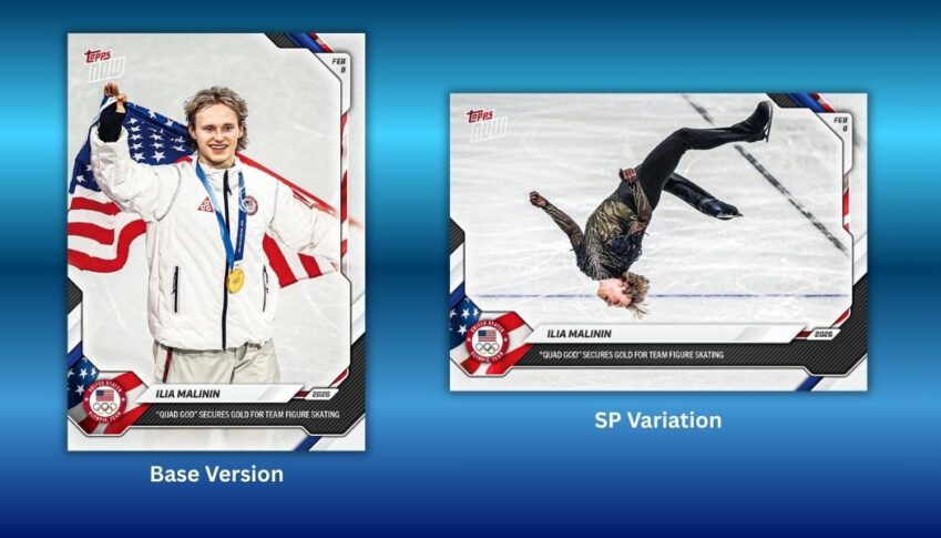 2026 Topps Now Team USA Milano Cortina Olympics Checklist