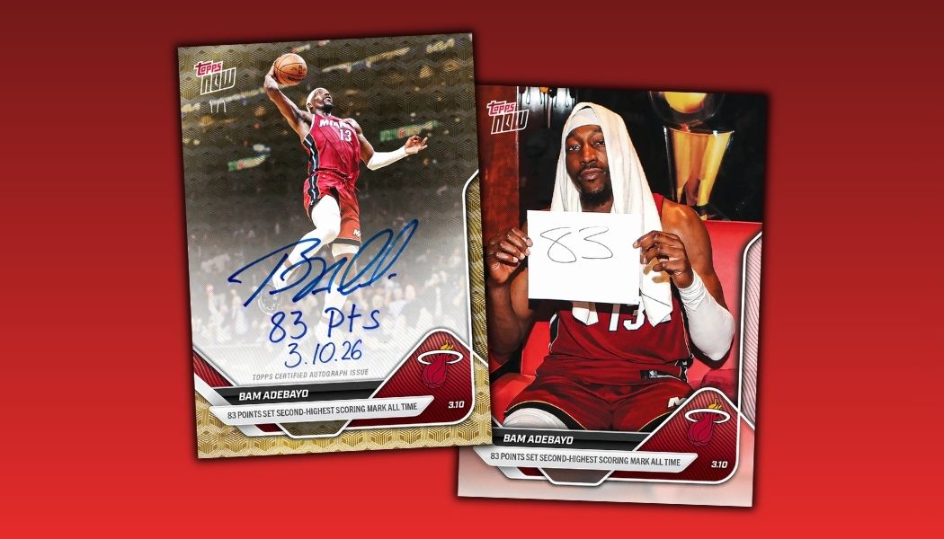 Topps Recognizes Bam Adebayo's Historic 83-Point Game With Special ...