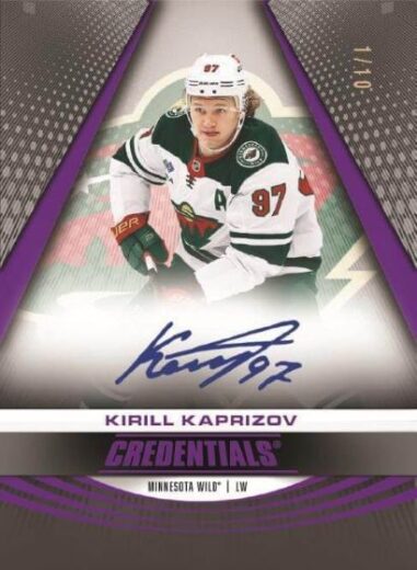 2025-26 Upper Deck Credentials Hockey Checklist, Team Sets, Box Info