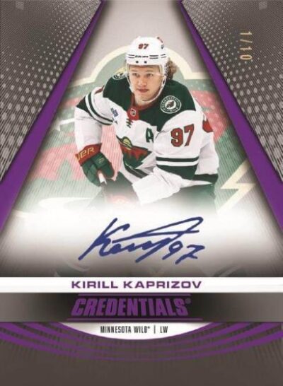 2025-26 Upper Deck Credentials Hockey Checklist, Team Sets, Box Info