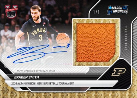 2025-26 Bowman U Now March Madness Basketball Checklist, Info