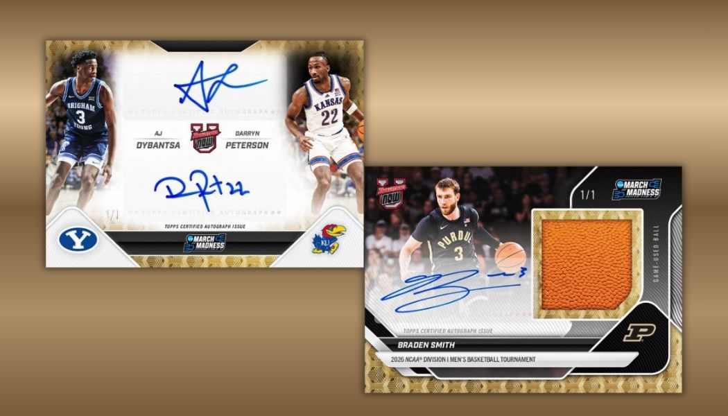 2025-26 Bowman U Now March Madness Basketball Checklist, Info