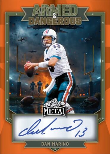 2026 Leaf Metal Football Checklist, Hobby and Jumbo Box Info
