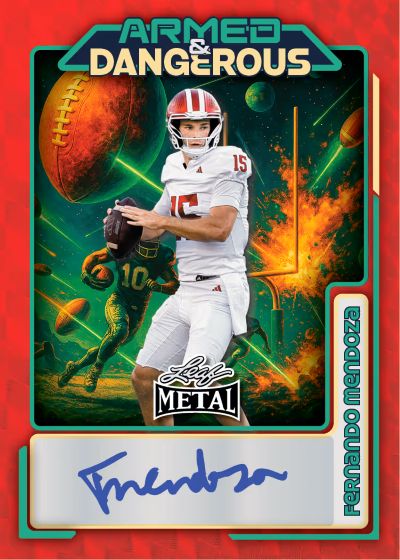 2026 Leaf Metal Football Checklist, Hobby and Jumbo Box Info