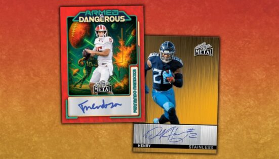 2026 Leaf Metal Football Checklist, Hobby and Jumbo Box Info