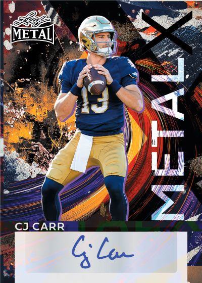 2026 Leaf Metal Football Checklist, Hobby and Jumbo Box Info