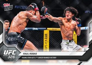 2026 Topps Now UFC Checklist, Print Runs, SPs, Autographs