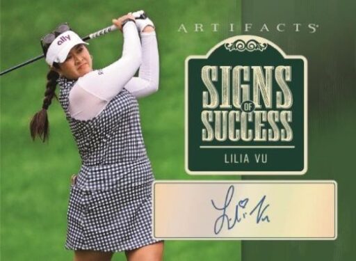 2026 Upper Deck Artifacts Golf Checklist Details, Box Info