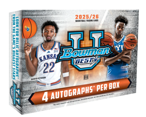 2025-26 Bowman Best University Basketball Checklist, Box Info