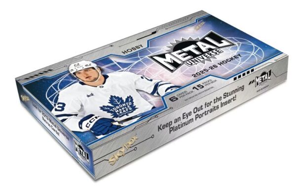 2025-26 SkyBox Metal Universe Hockey Checklist, Team Sets, Box Info