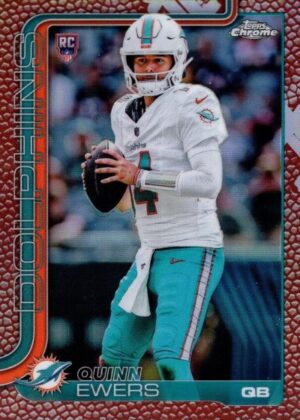A Guide and Image Gallery to 2025 Topps Chrome Football Parallels