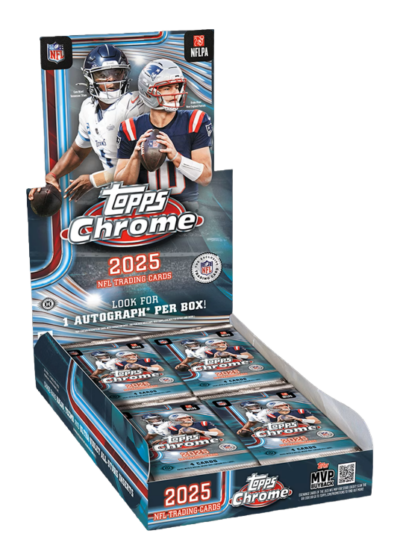 2025 Topps Chrome Football Football Checklist, Team Sets, Release Date