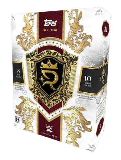2025 Topps Royalty WWE Wrestling Checklist, Box Info