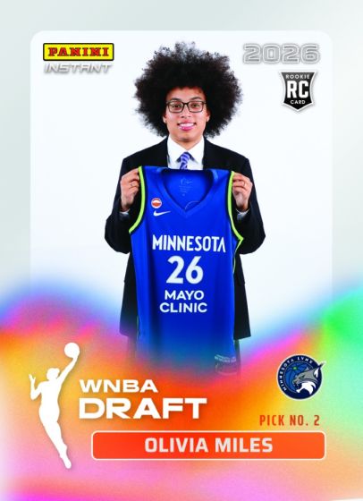 2026 Panini Instant WNBA Draft Night Checklist and Details