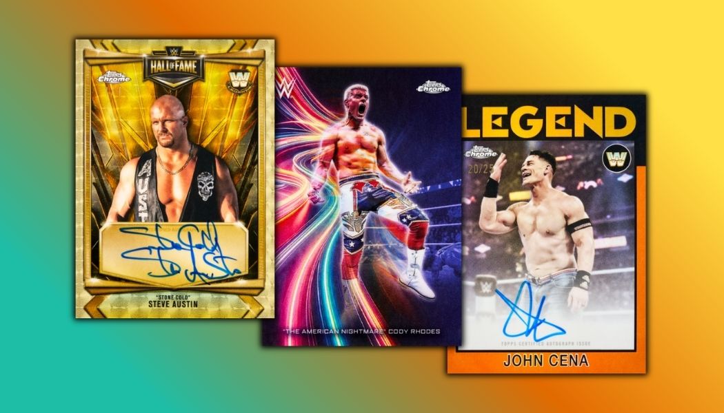 2026 Topps Chrome WWE Checklist, Box Breakdowns, Release Date