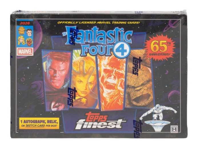 2026 Topps Finest Fantastic Four Checklist, Box Info, Release Date
