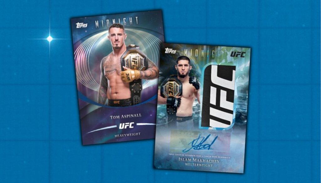 2025 Topps Midnight UFC Checklist, Hobby Box Info, Odds, Details