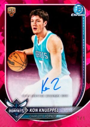 2025-26 Bowman Sapphire Basketball Checklist Details, Box Info
