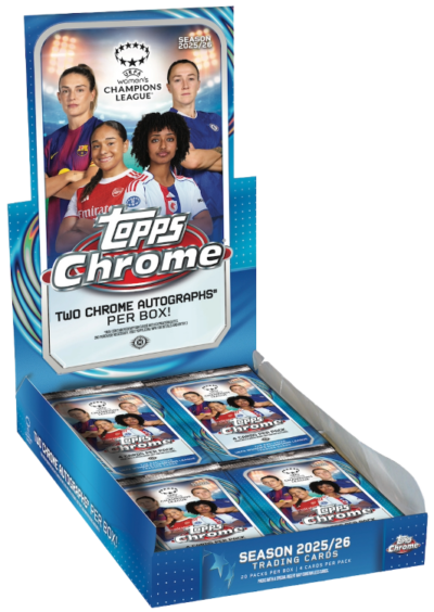 2025-26 Topps Chrome UEFA Women's Champions League Checklist