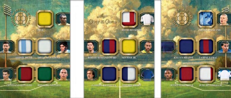 2026 Leaf Glory of the Game Soccer Checklist Details, Box Info